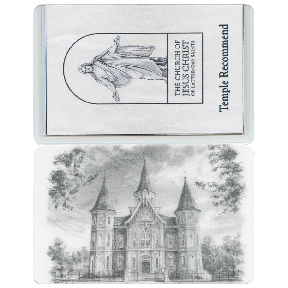 Provo City Center Temple Recommend Holder