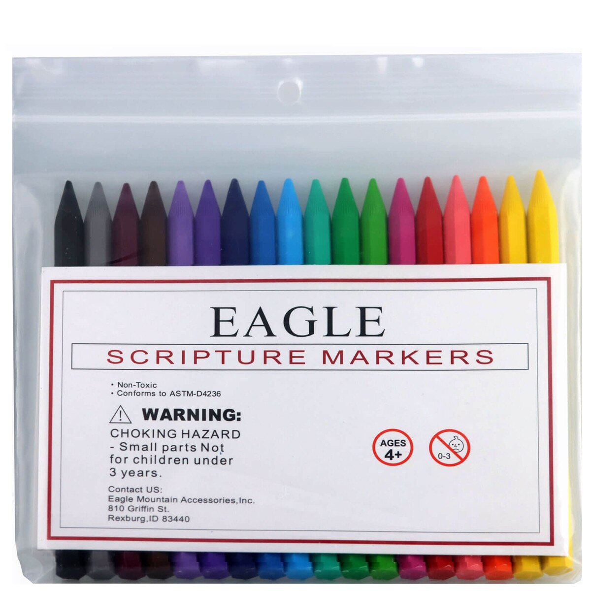 Scripture Crayons 18 Pack