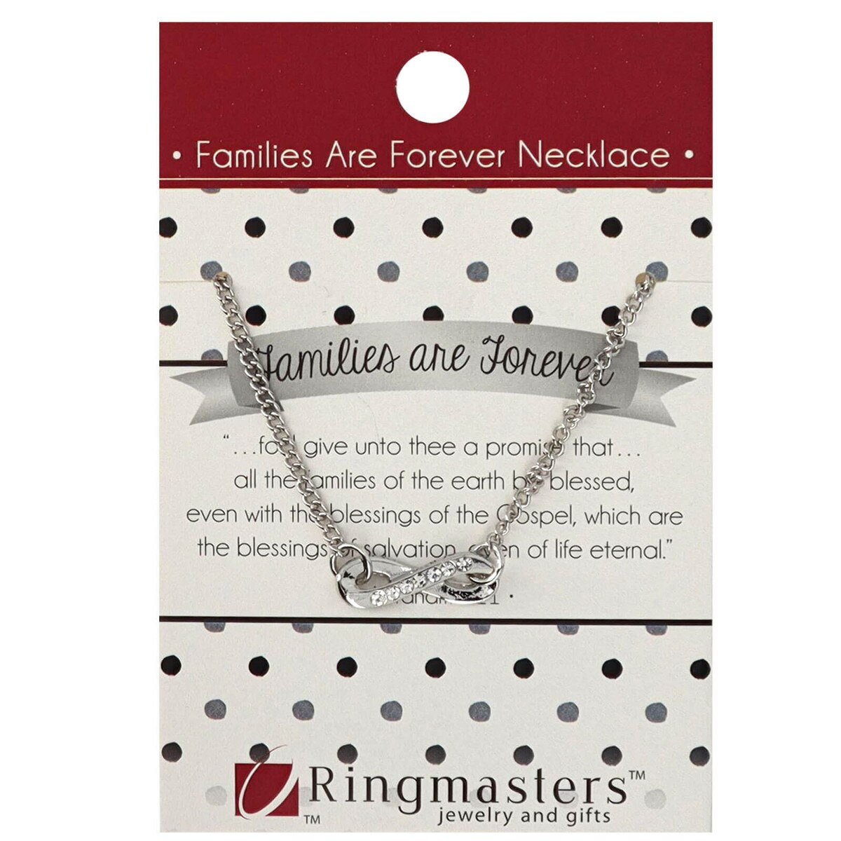 Families Are Forever Infinity Necklace